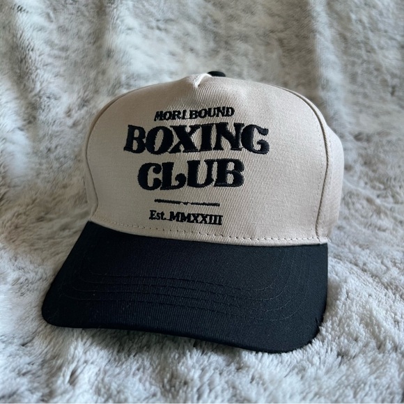 Mori Bound | Accessories | Mori Bound Boxing Club Snapback In Black And ...